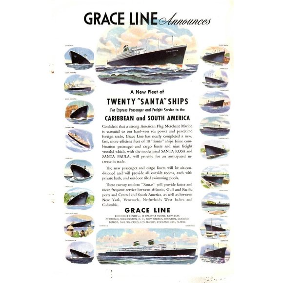 Grace Line | Wall Decor | 946 Grace Line Announces A New Fleet Of ...